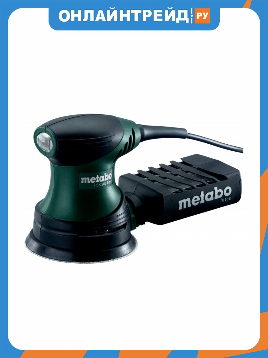 Эксцентриковая шлифовальная машина Metabo FSX 200 Intec (609225500)