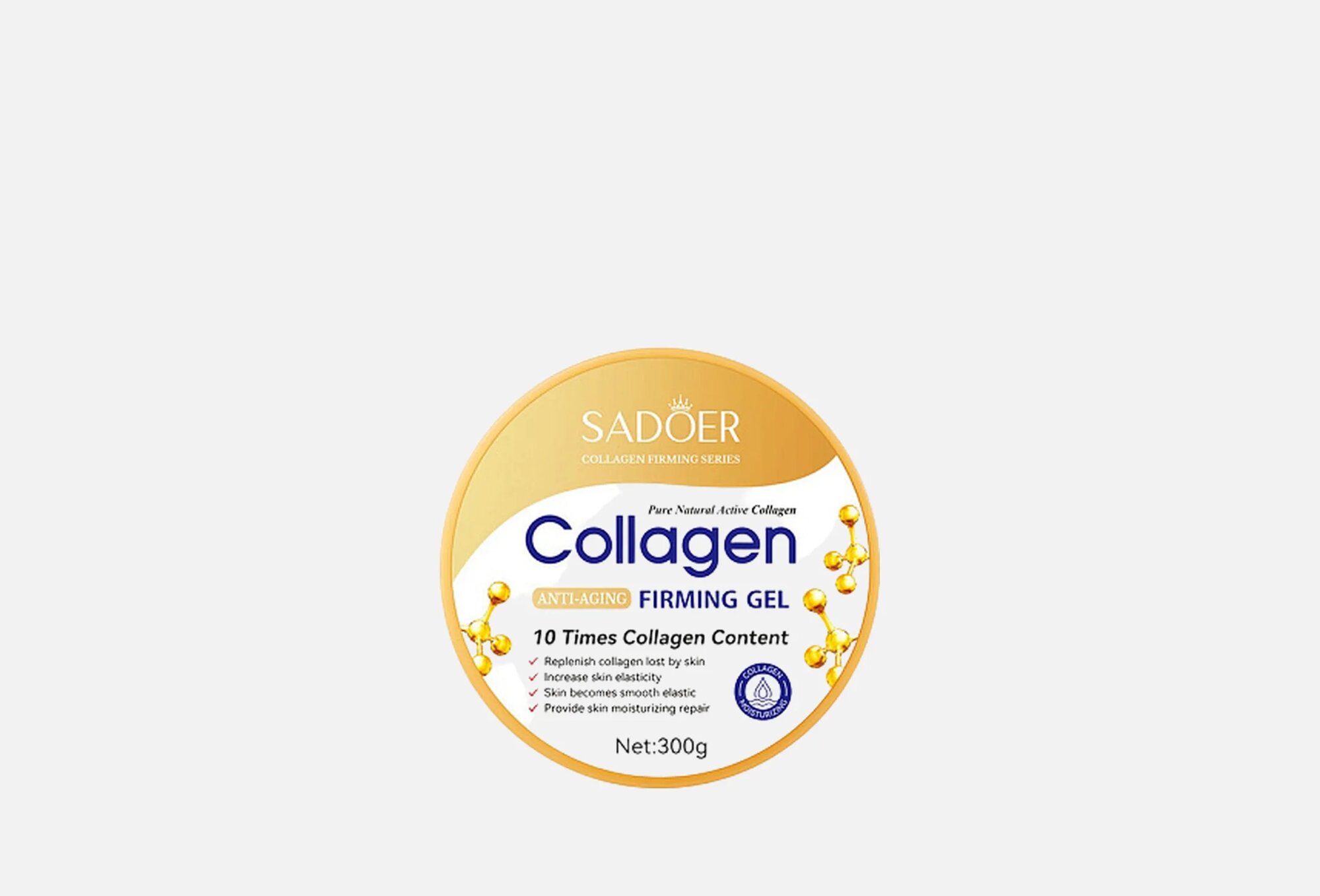 SADOER with collagen Омолаживающий гель для лица и тела 300г