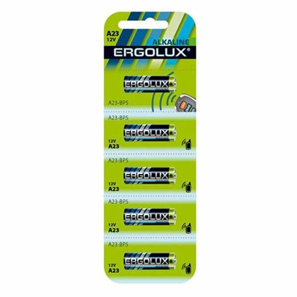 Батарея Ergolux A23-BP5