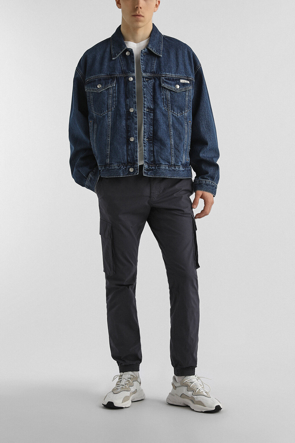 Куртка Calvin Klein Jeans, размер XL, синий — фото 1