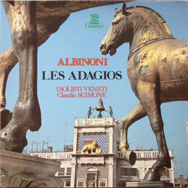 Tomaso Albinoni, Solisti Veneti, Claudio Scimone 'Les Adagios' LP/1981/Classical/France/Nm