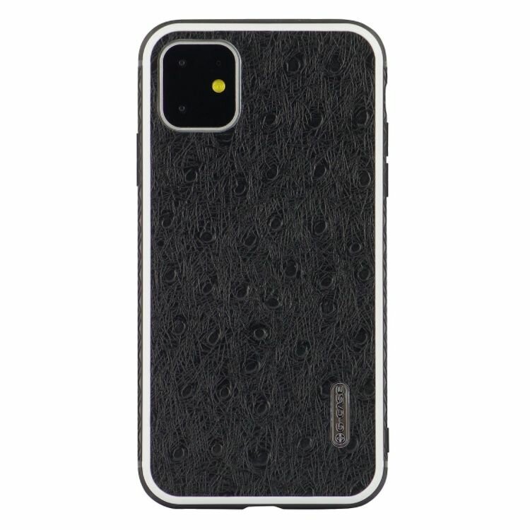 Чехол для iPhone 11 G-Case натуральная кожа черный