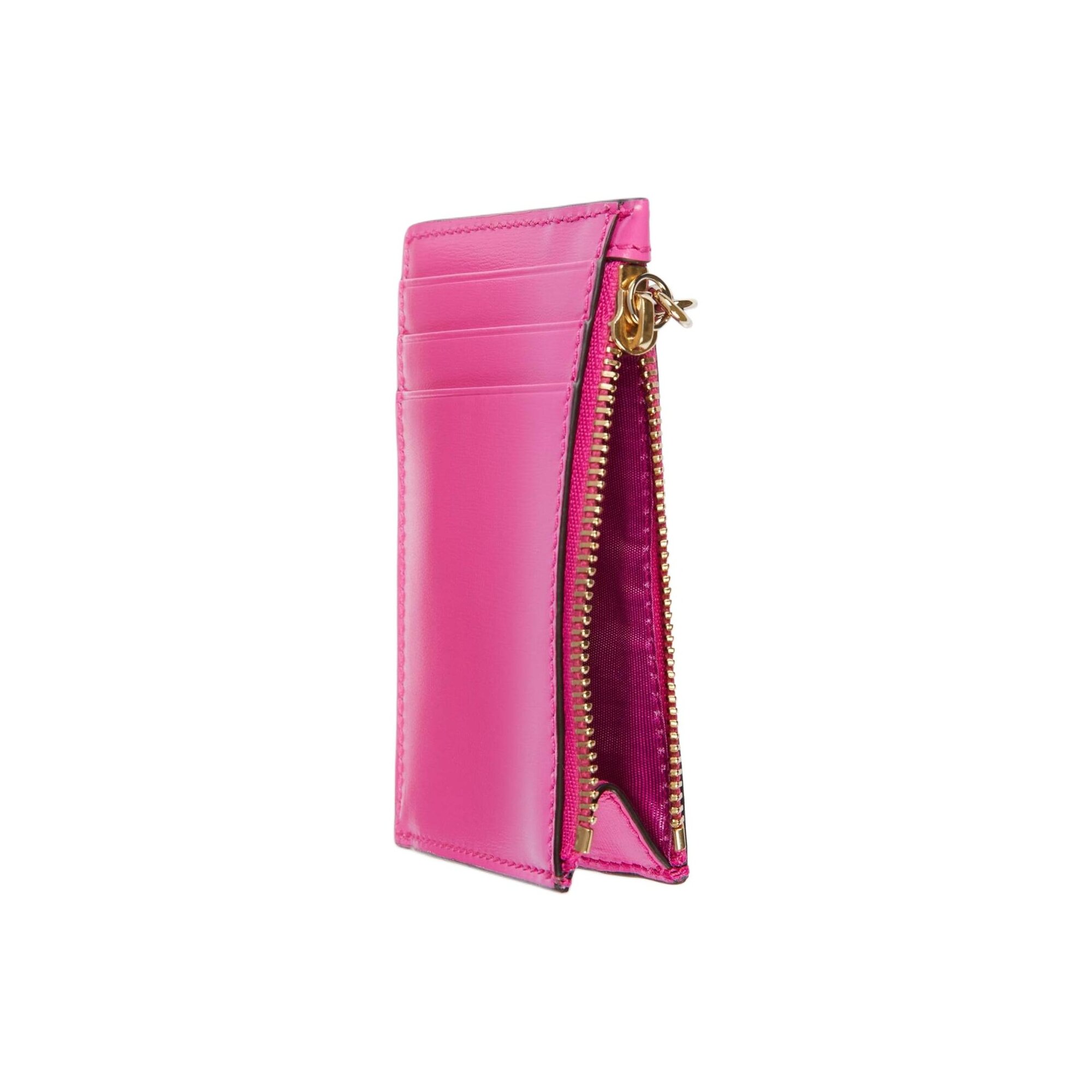 Визитница GUCCI, розовый, — фото 1
