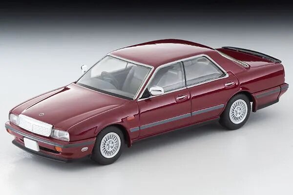 Машинка 2505 TOMYTEC 1:64 TLV LV-N340a Nissan Cima Sima TYPE-II S Red Die-cast Alloy Model Collection Toy Children Gifts