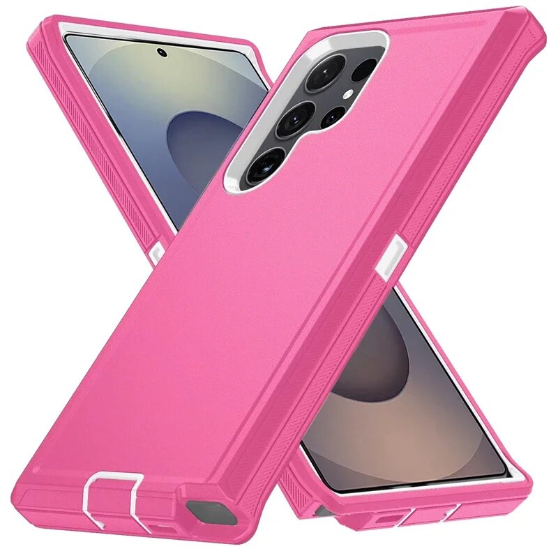 Противоударный Чехол OtterBox Defender Armor Для Samsung Galaxy Galaxy S22+ 5G, Розовый, Pink-White