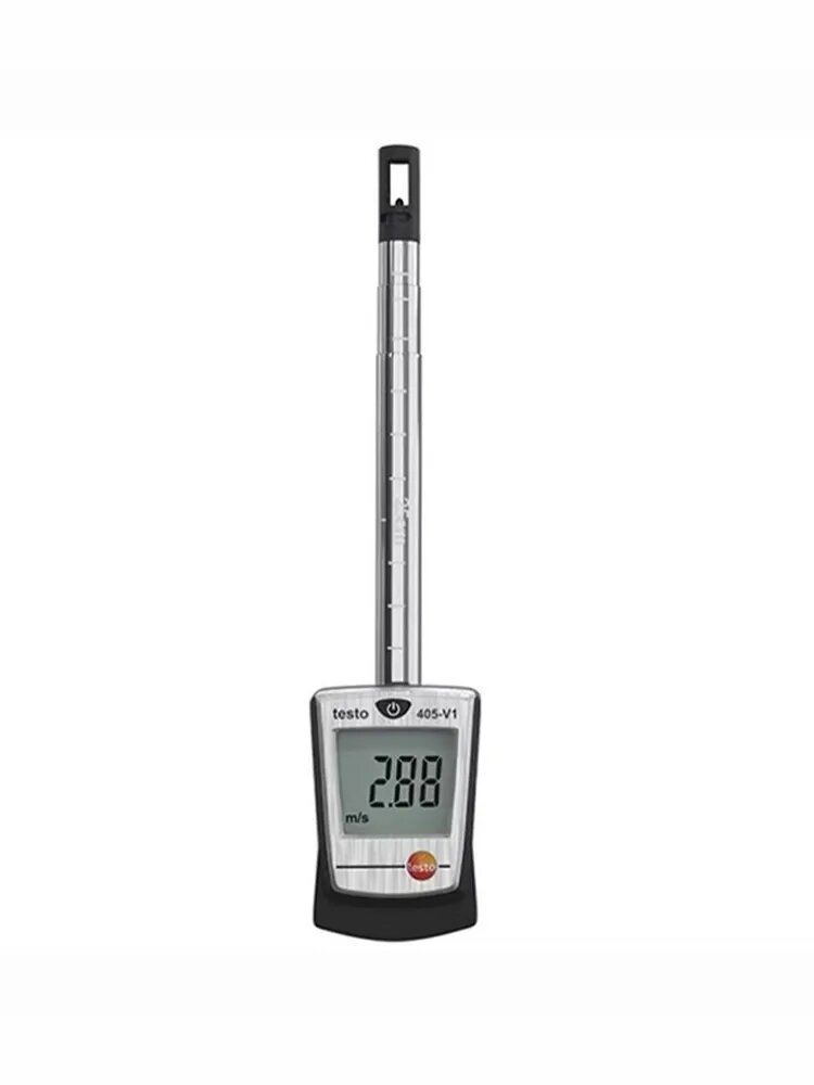 Testo 405-V1 мини термоанемометр для измерения скорости и расхода воздуха, температуры в вентиляционных каналах помещений