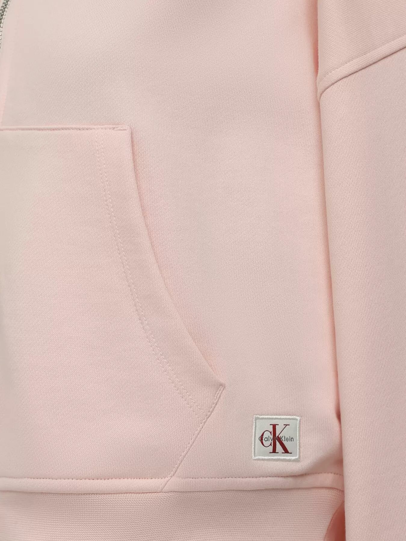 Толстовка Calvin Klein Jeans, размер L, , розовый — фото 1
