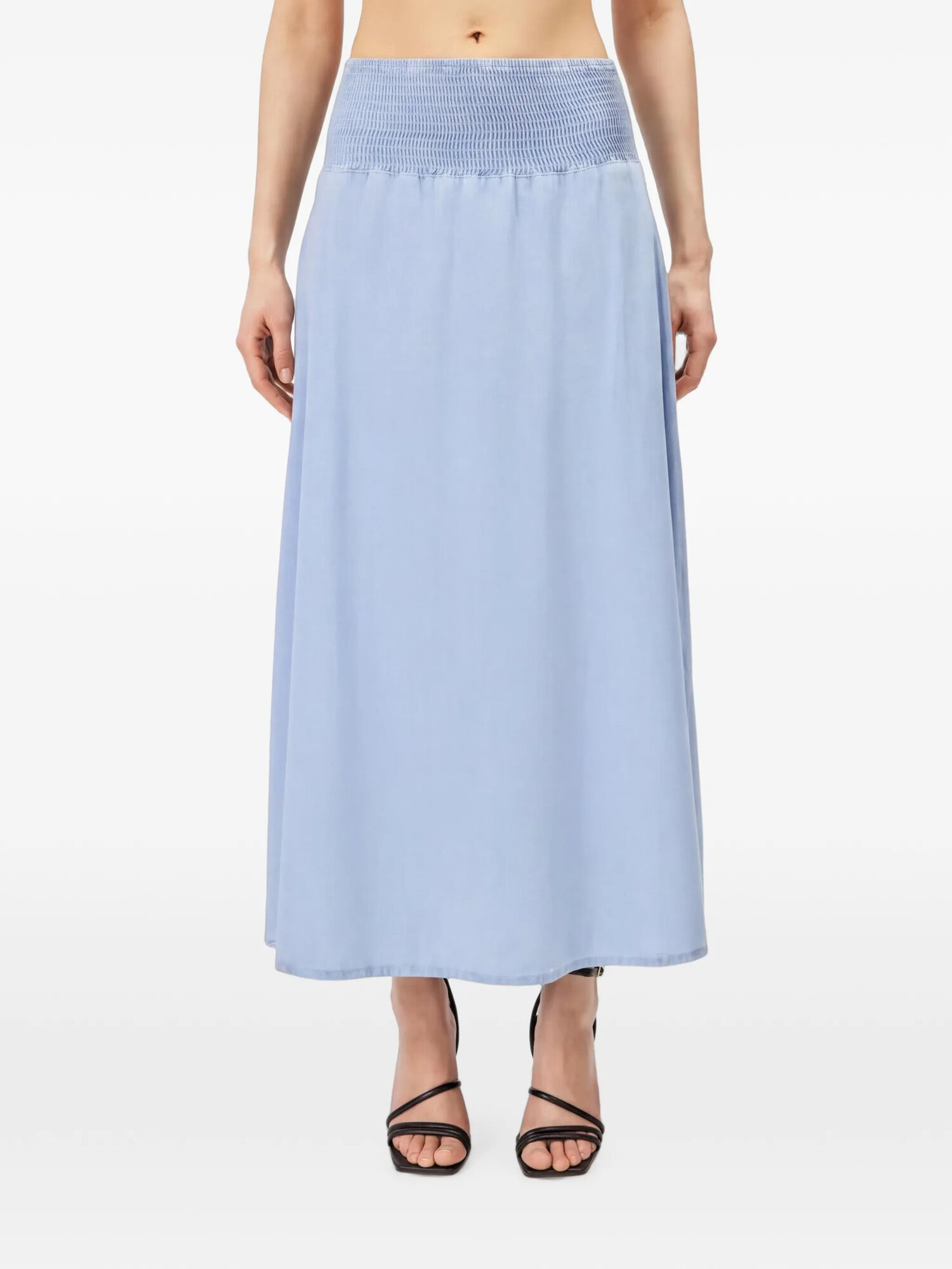 Юбка Noriel shirred-waist maxi skirt
