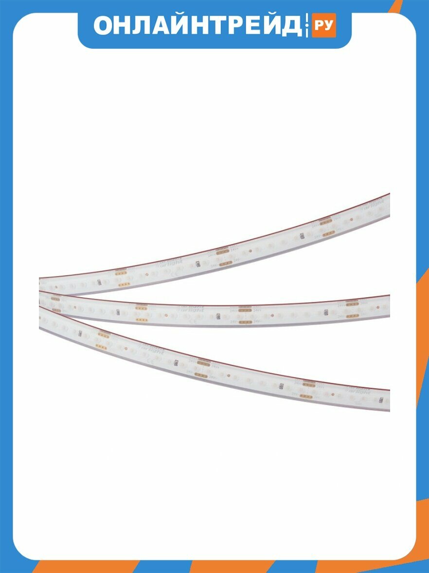 Светодиодная лента Arlight DOT-PFS-X160-10mm 24V Warm2700 12 W/m, IP68, 5m 5 лет (Упаковка 5 метров)