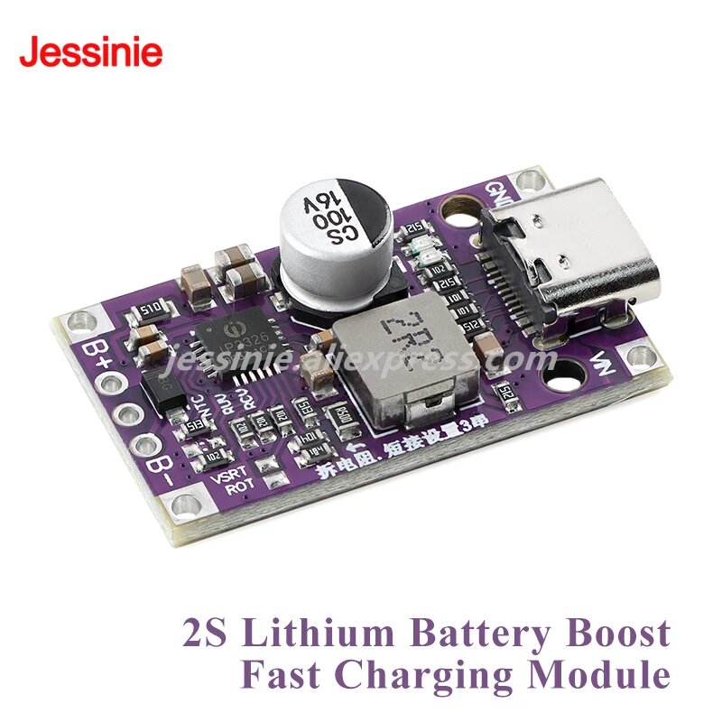 Jessinie 2S Литиевая Батарея Boost Fast Charging Модуль, 2pcs