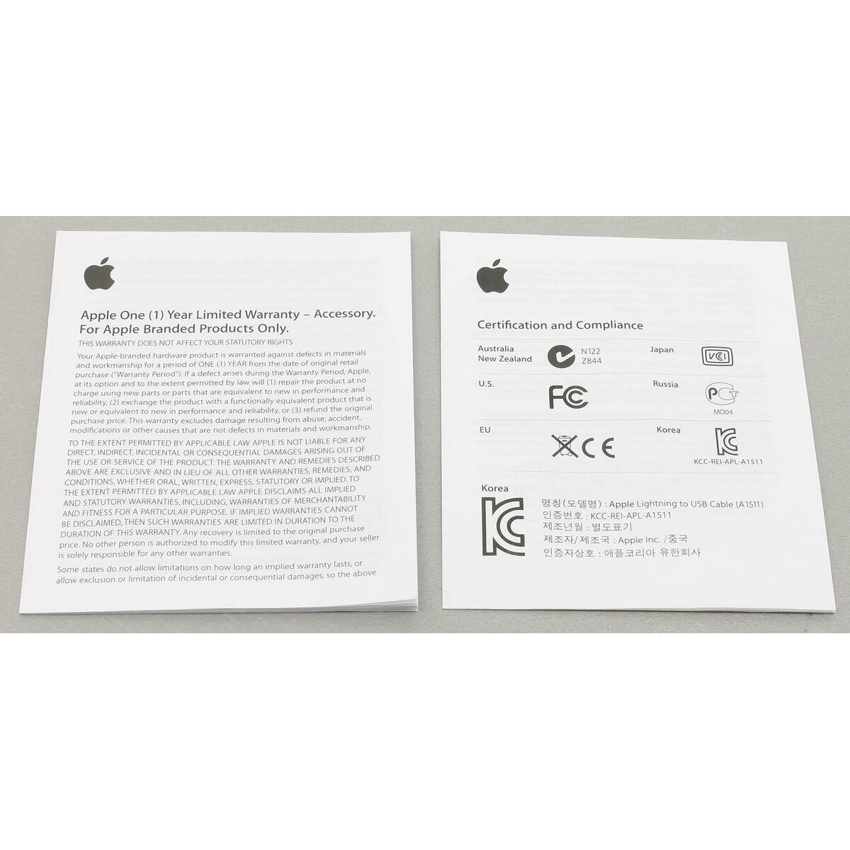 Apple ME291ZM/A Lightning to USB Cable 0.5м — фото 1