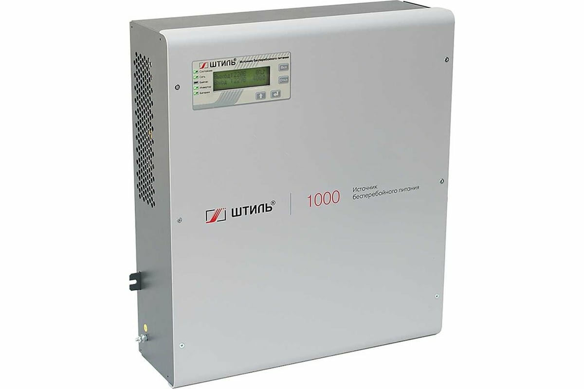 ИБП переменного тока штиль настенный 1,0 кВА SW1000L (внешние батареи)