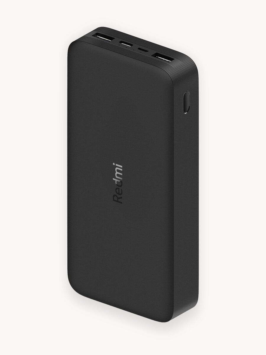 Внешний аккумулятор Xiaomi "Redmi" Fast Bank, 18 W, 20000 mAh, черный