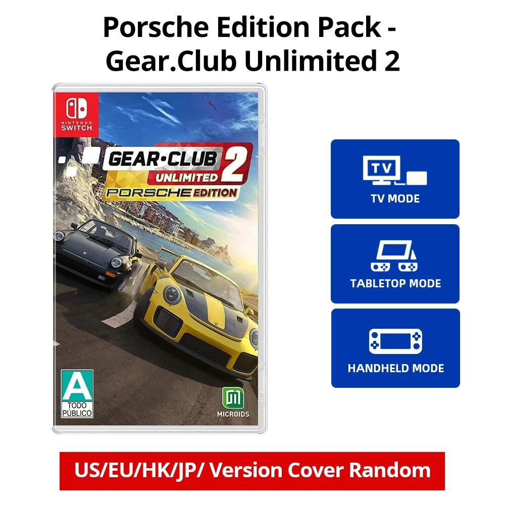 Игра для Nintendo Switch - GEAR.CLUB UNLIMITED 2: PORSCHE EDITION