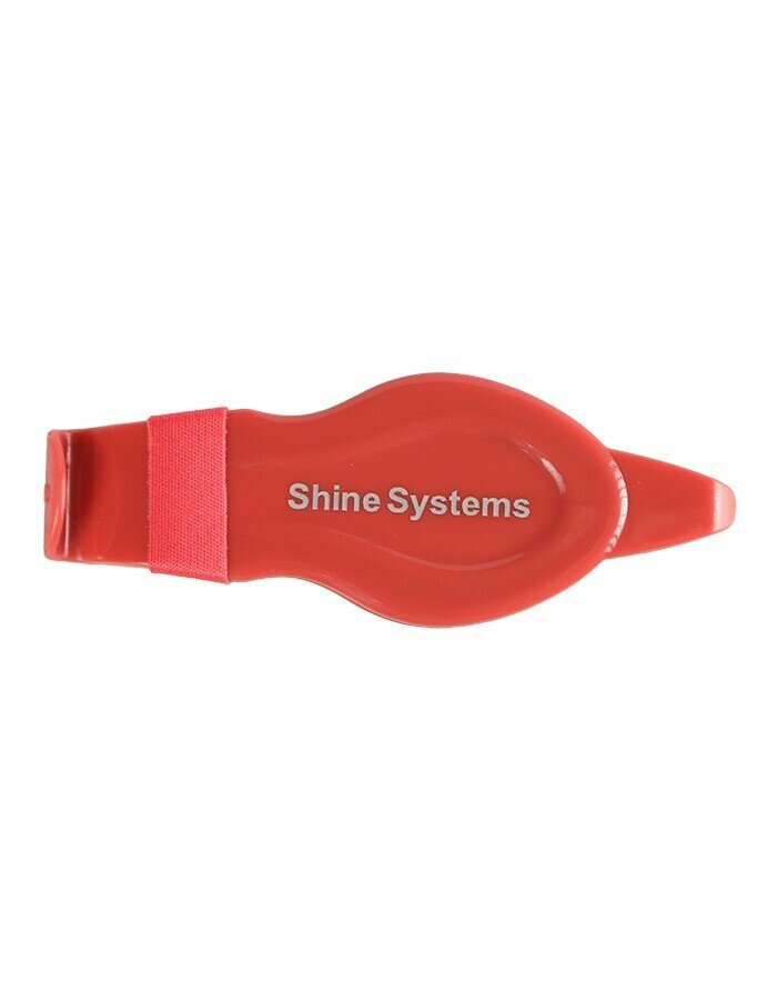 Shine Systems Ракель угловой с тонким войлоком 8*3,5см
