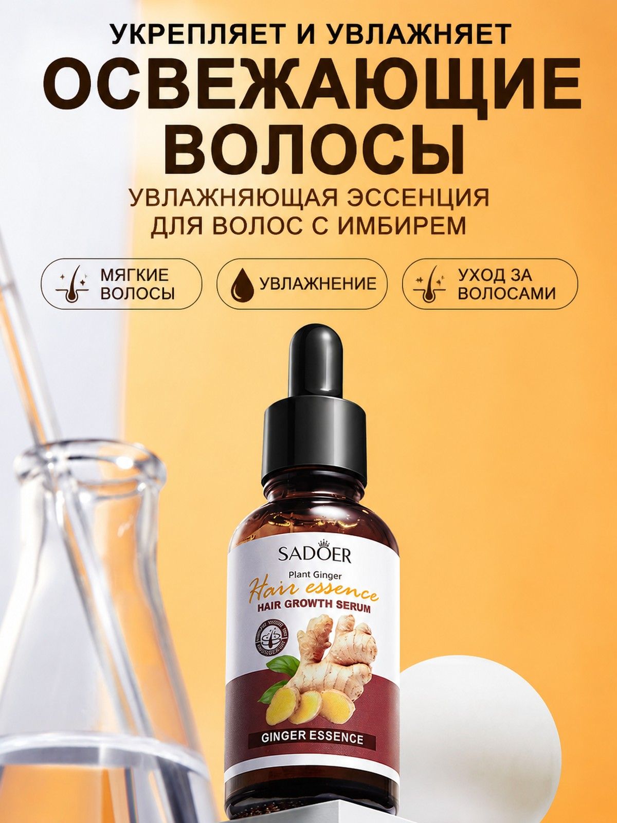 Эликсир для волос, 30 мл — фото 1