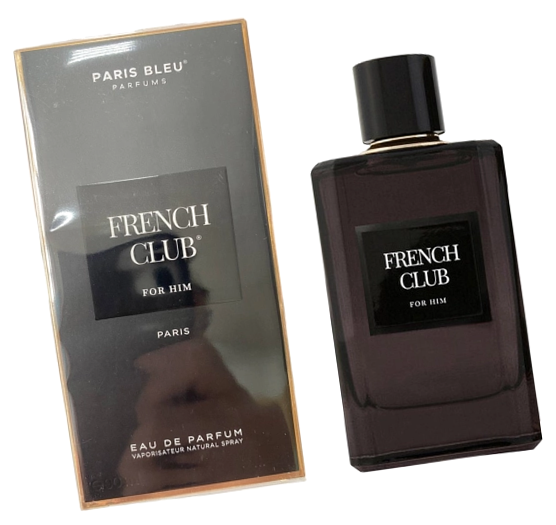 Мужская туалетная парфюмерная вода Френч Клаб 90 мл - Paris Bleu Parfums French Club