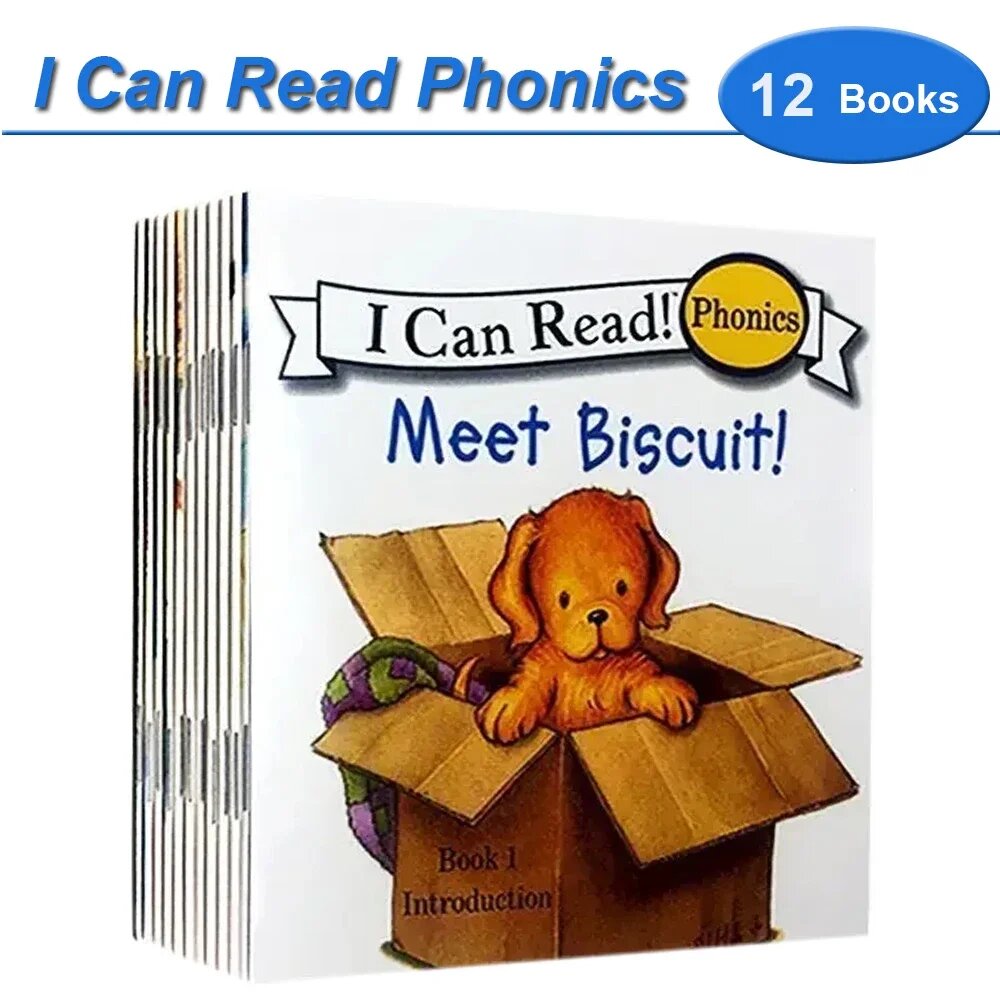 I Can Read Phonics. 12 книг, Meet Biscuit!