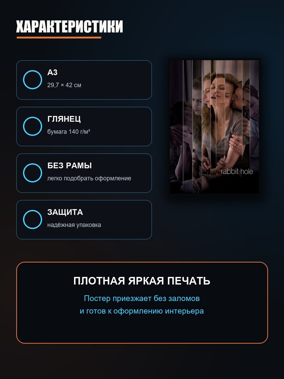 Постер Кроличья нора — фото 1