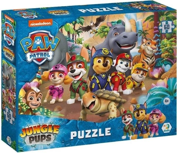 Пазл Dodo Щенячий патруль Jungle Pups, 60 элементов