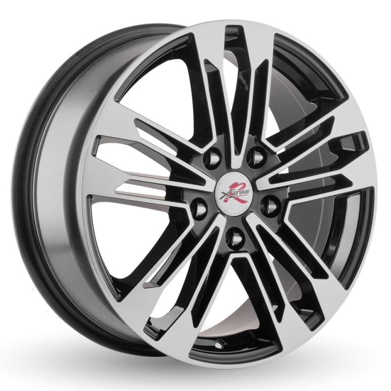 Диск колесный XtrikeRST R167 (Amarok-Multivan) 7,0x17 5x120 Dia65.1 ET55 цвет BK/FP
