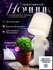 Креативный ночник с теплым светом, белый, настольный, питание от USB