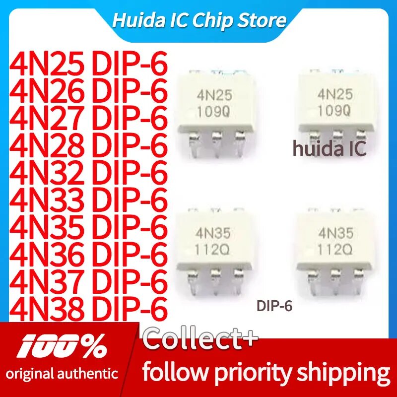 Оценочная плата 4N36 DIP-6