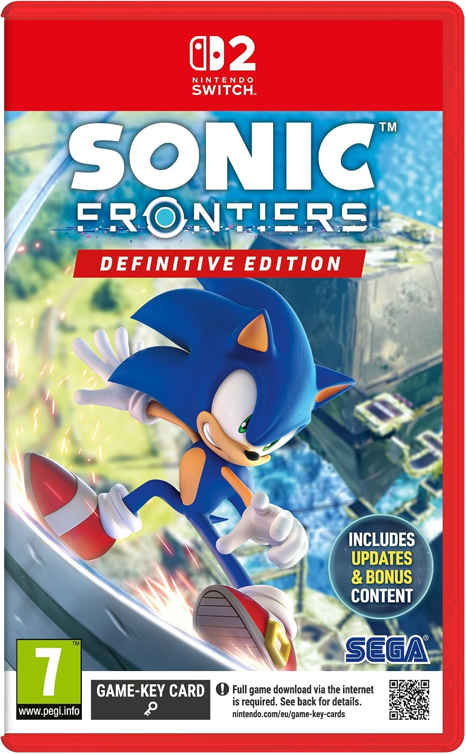 Sonic Frontiers - Definitive Edition Nintendo Switch 2 (русские субтитры)
