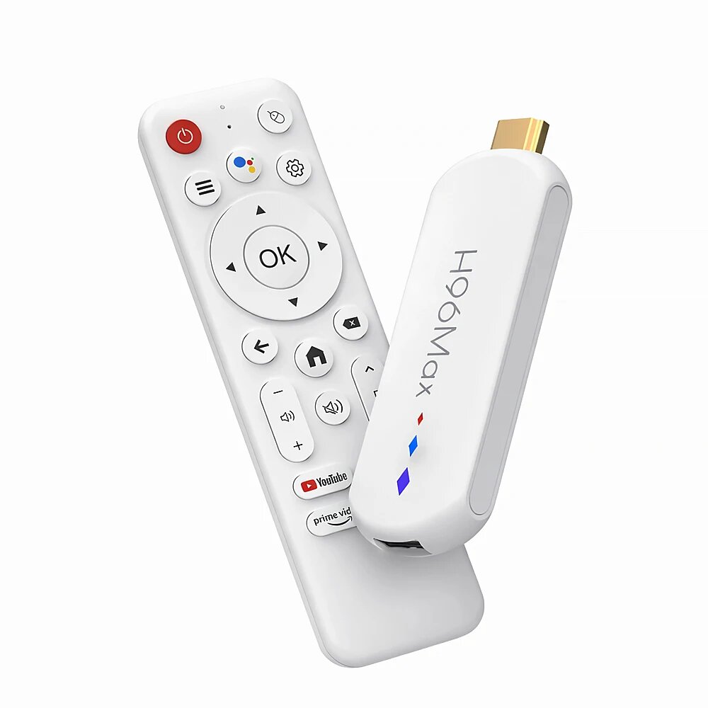 H96 MAX ТВ-приставка Android TV Stick 2ГБ 16ГБ White 2GB 16GB