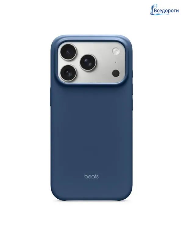 Чехол Beats для iPhone 17 Pro Max с MagSafe и поддержкой управления камерой-синий