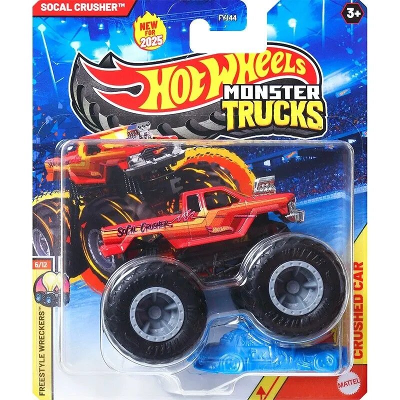 Монстр-траков Hot Wheels 1:64: Bigfoot, Gunkster, Dragonizer и другие (серия Monster Trucks, коллекционные модели)