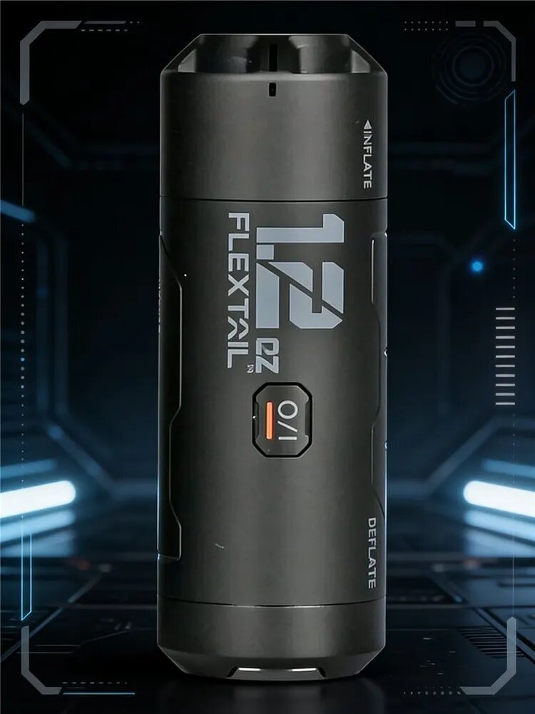 Насос Портативный Flextail Zero Pump (With Battery) Black для туризма и путешествий