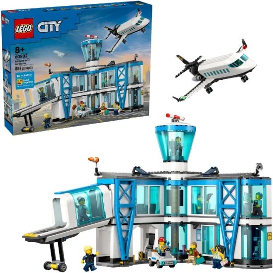 Конструктор Lego City 60502 Аэропорт с самолетом