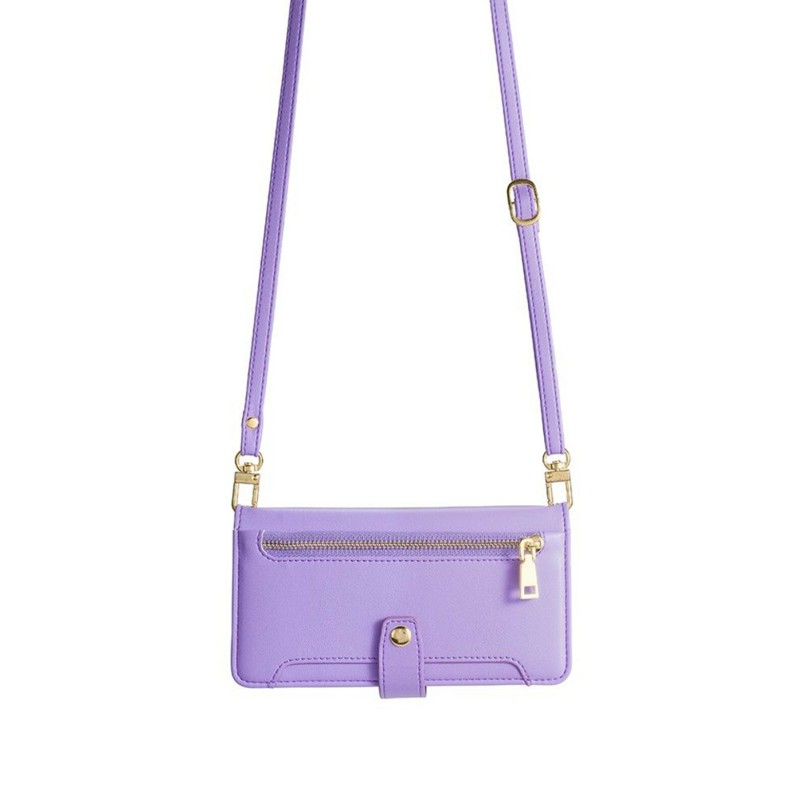 Чехол-книжка MyPads для Apple iPhone XS Max с карманами для карт и двумя шнурками фиолетовый