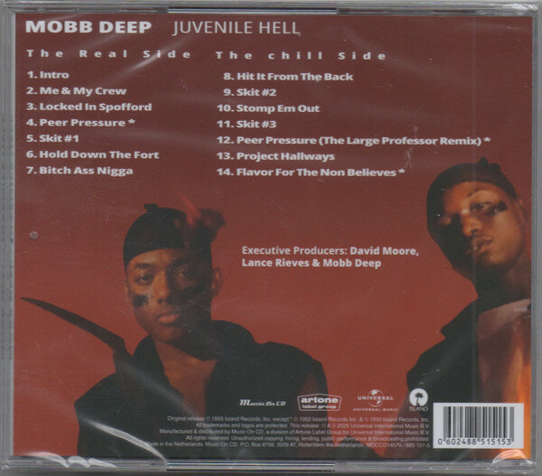 Компакт-диск Mobb Deep - Juvenile Hell (CD) (1 CD) — фото 1