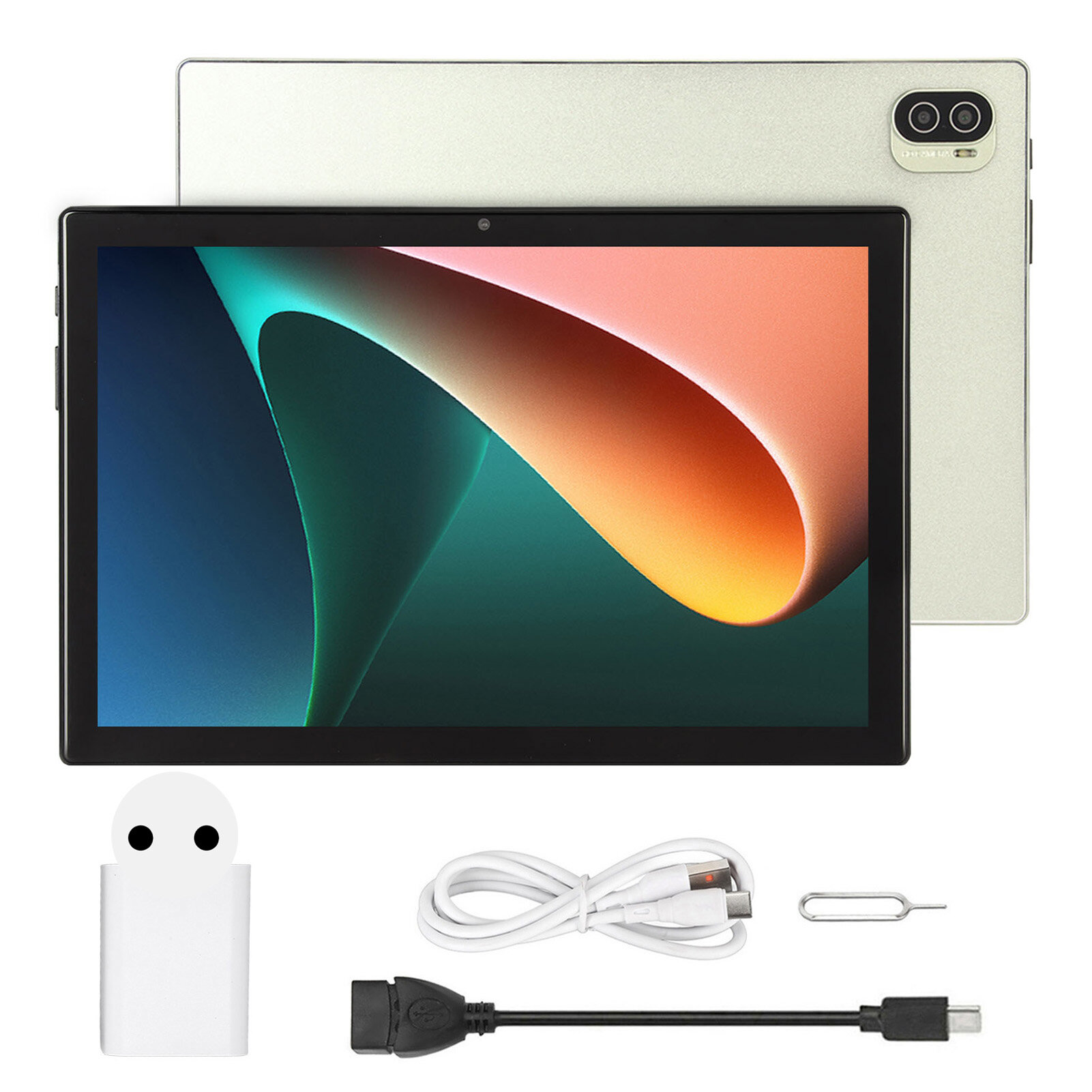 Планшет 10,1 дюйма, Android 12.0, 8ядерный процессор, 8 ГБ ОЗУ, 256 ГБ ПЗУ, поддержка 5G и WiFi, сет