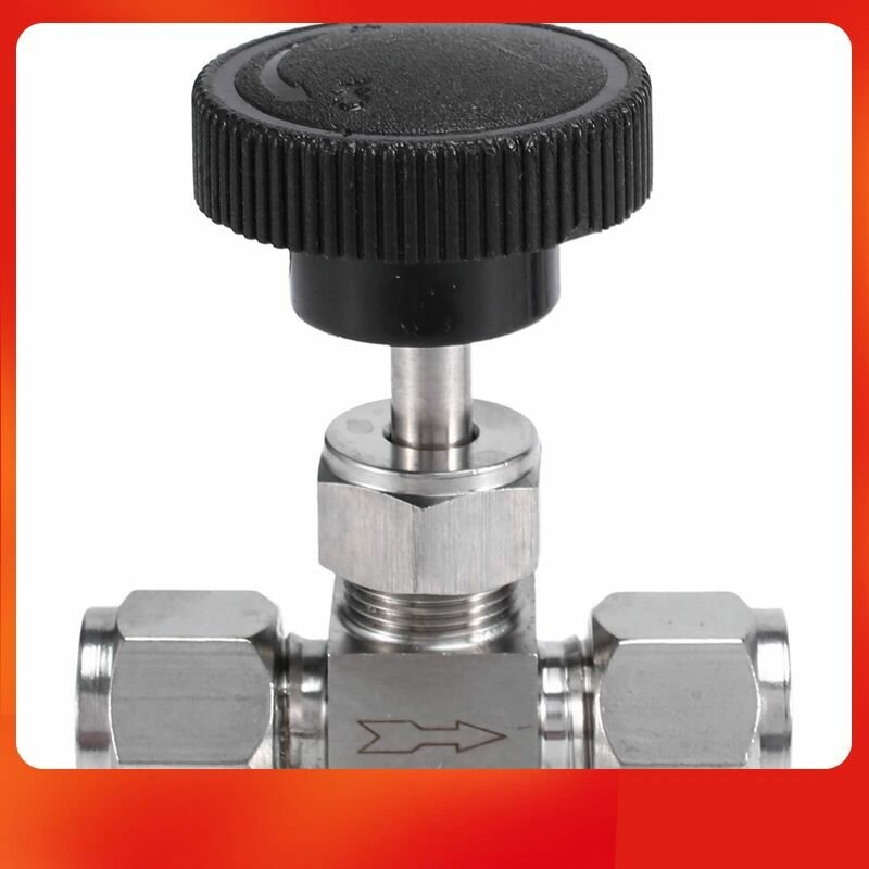 J3New-Регулируемый игольчатый клапан с наружным диаметром 8 мм, трубка из нержавеющей стали 304, кислотостойкая, прямым набором карт высокого давления, кран