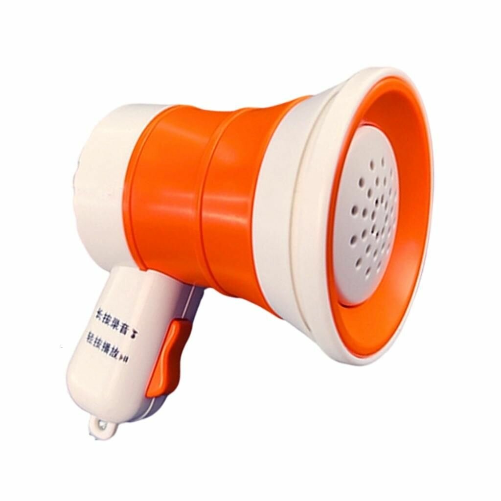 Детская игрушка-динамик с записью звука, портативное устройство с простыми кнопками, 2