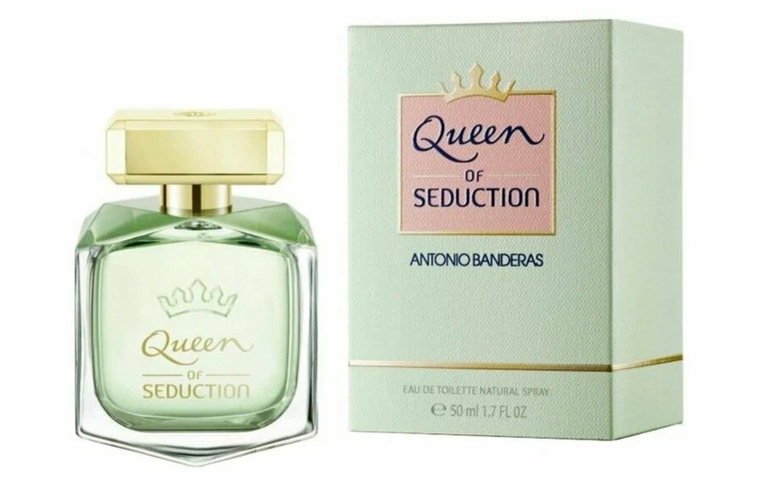 Туалетная вода Antonio Banderas Queen of Seduction 50 мл, цветочная