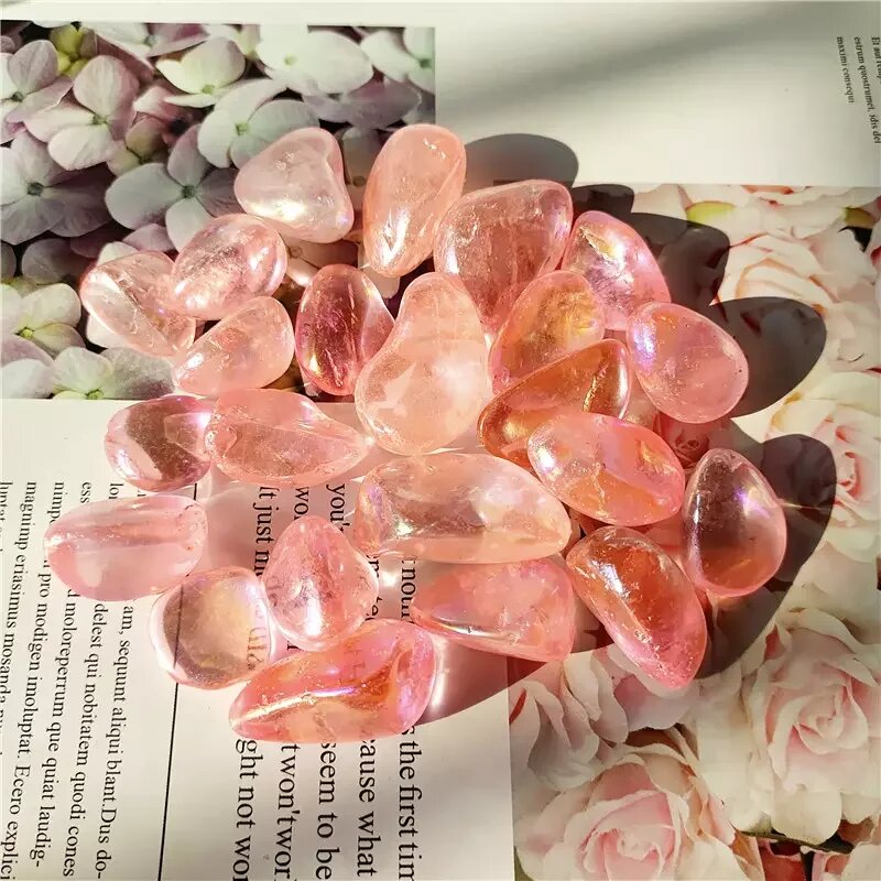 Кристаллы АURA кварц Sisterstone 50g, pink