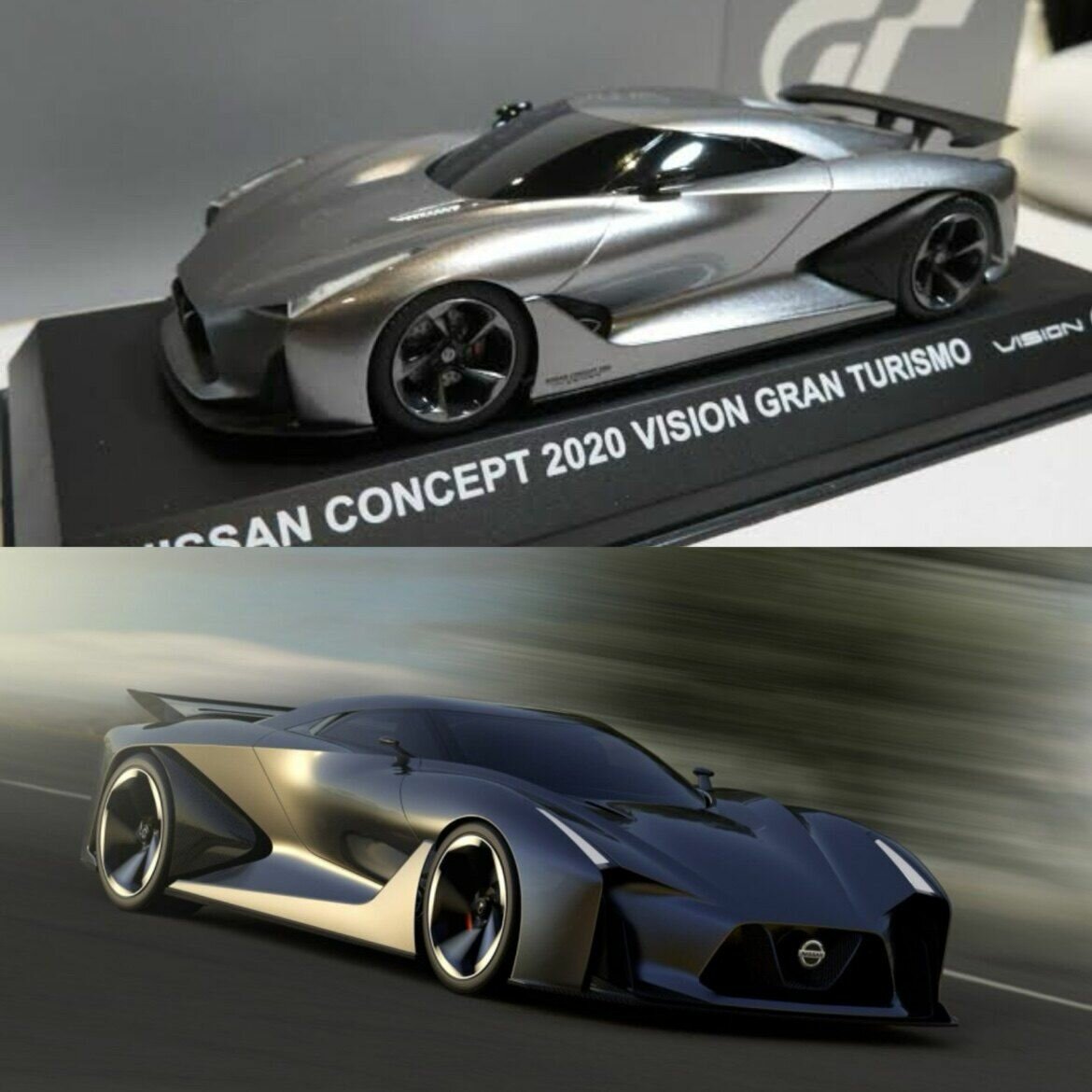 Kyosho NISSAN VISION GRAN TURISMO CONCEPT 2020 1:43 Модель высокого качествамодель автомобиля