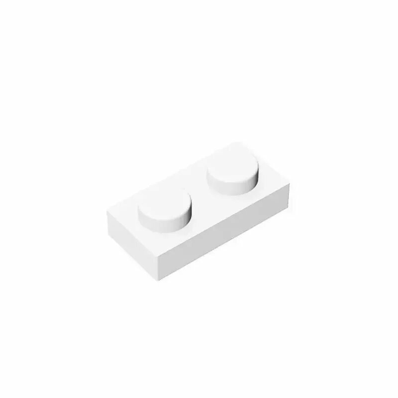 Белый LEGO Brick 2x4 (M0652-29)