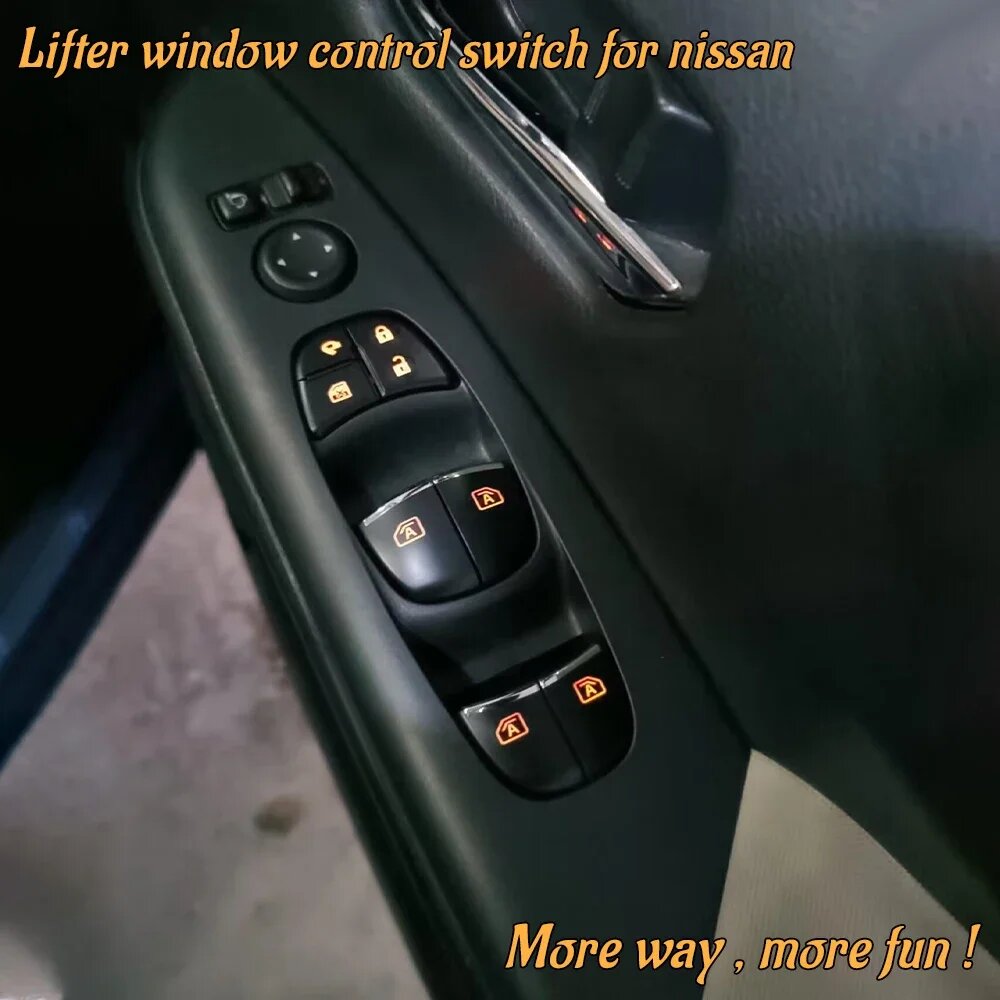 Переключатель стеклоподъемника Nissan Juke, X-Trail T32, RHD