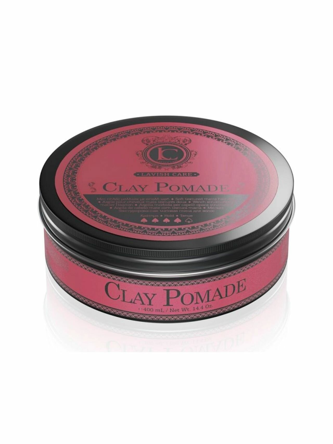 Lavish Care Матовая помада для волос мужская "Clay Pomade ", 400 мл