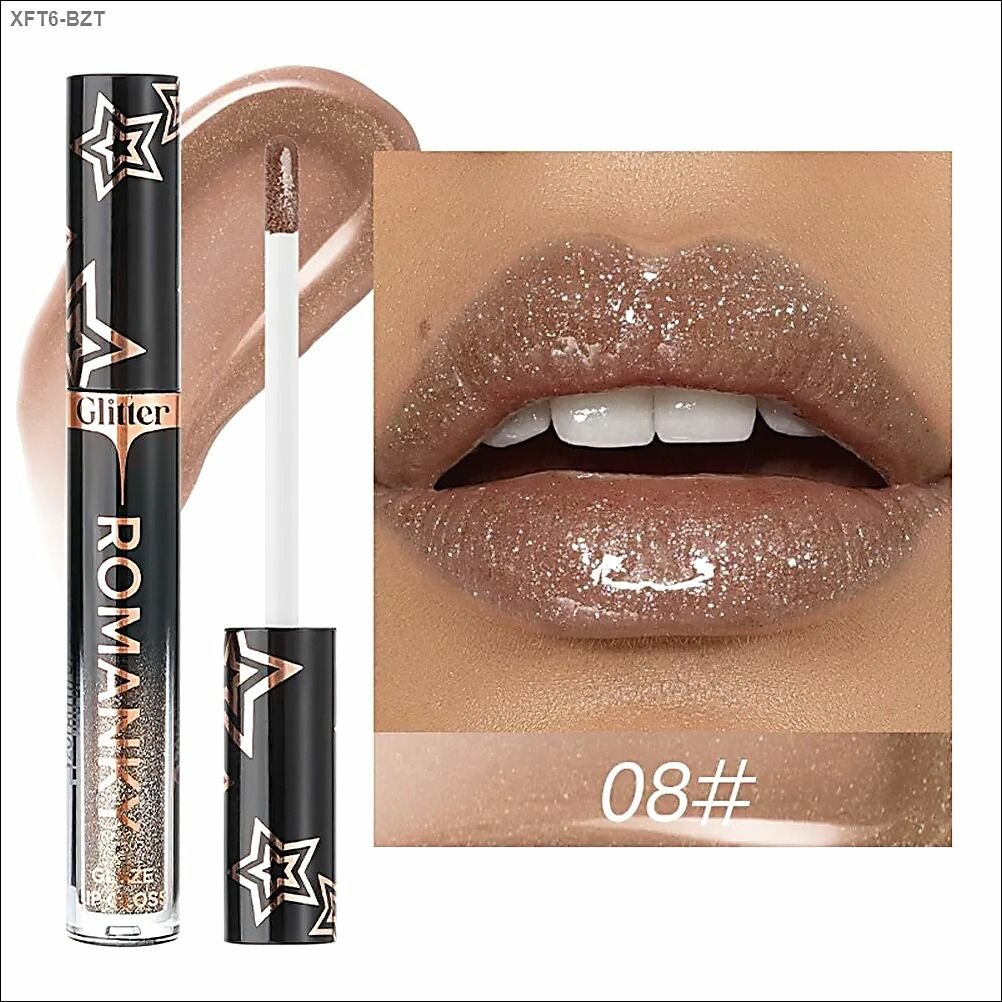 Перламутровый Блеск Для Губ, Стойкий, Водостойкий И Нелипкий.