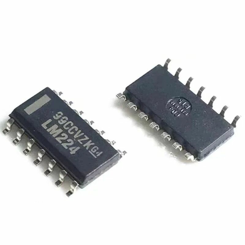 10 шт. LM224 LM224DR SMT 14-контактный чип операционного усилителя SOP14 ICКомпоненты микросхемы ИС