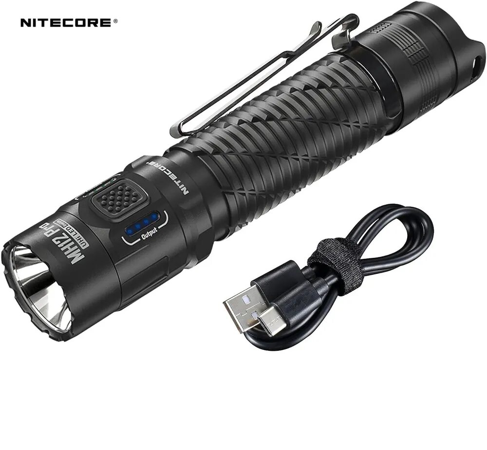 Nitecore MH12 Pro UHi LED 3300 люмен 505 метров Фонарь-прожектор Черный