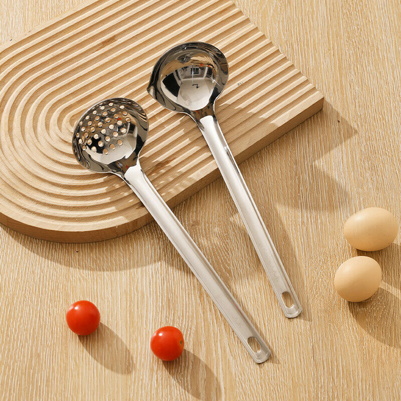 Набор из двух ножек MAXCOOK 316L нержавеющая сталь с длинной ручкой и сеткой Цвет：Набор из двух предметов 316L