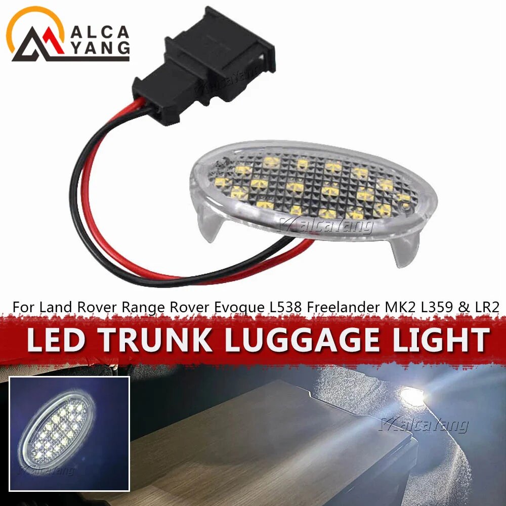 Светодиодная подсветка багажника для Land Rover Range Rover Evoque L538 Freelander 2 L359 LR2 без ошибок, OEM # LR000754