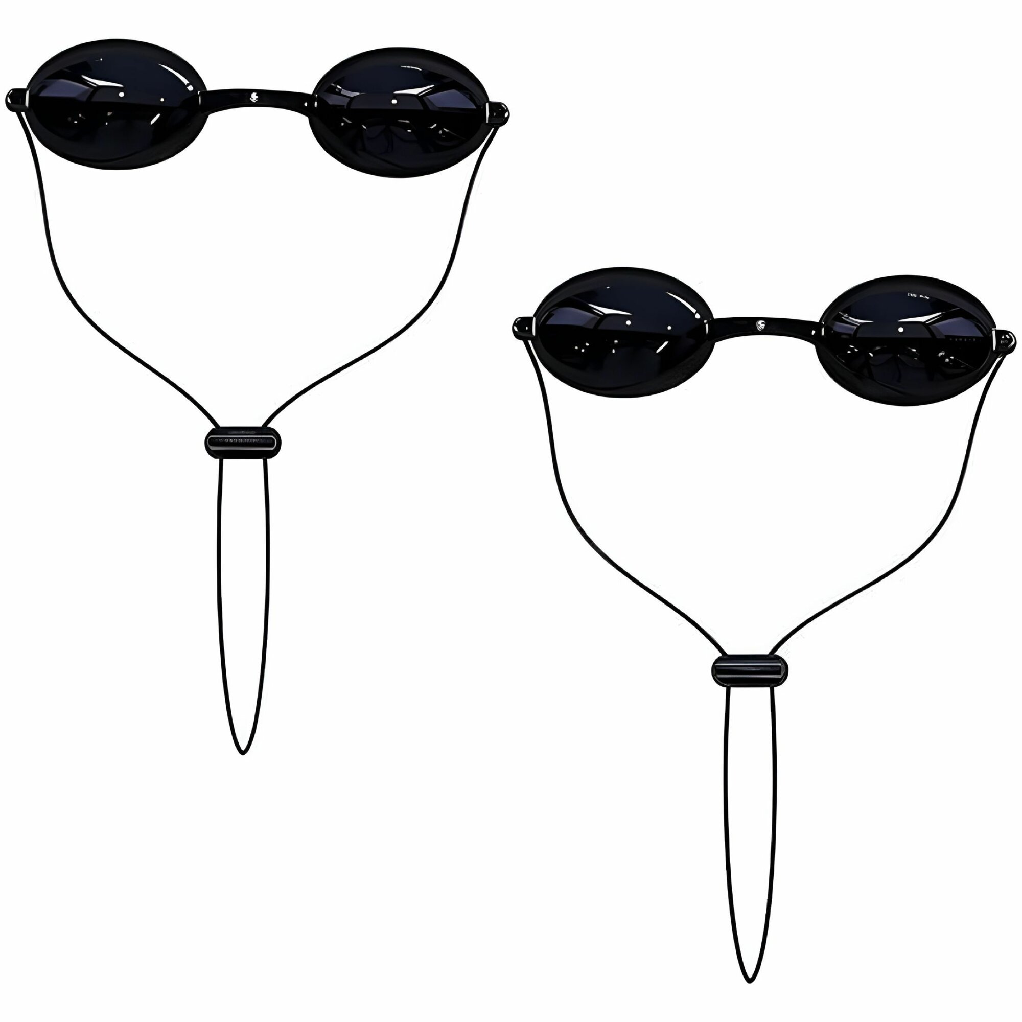 GJX Защитные очки для красного света, для солярия и IPL LED освещения (2 пары)